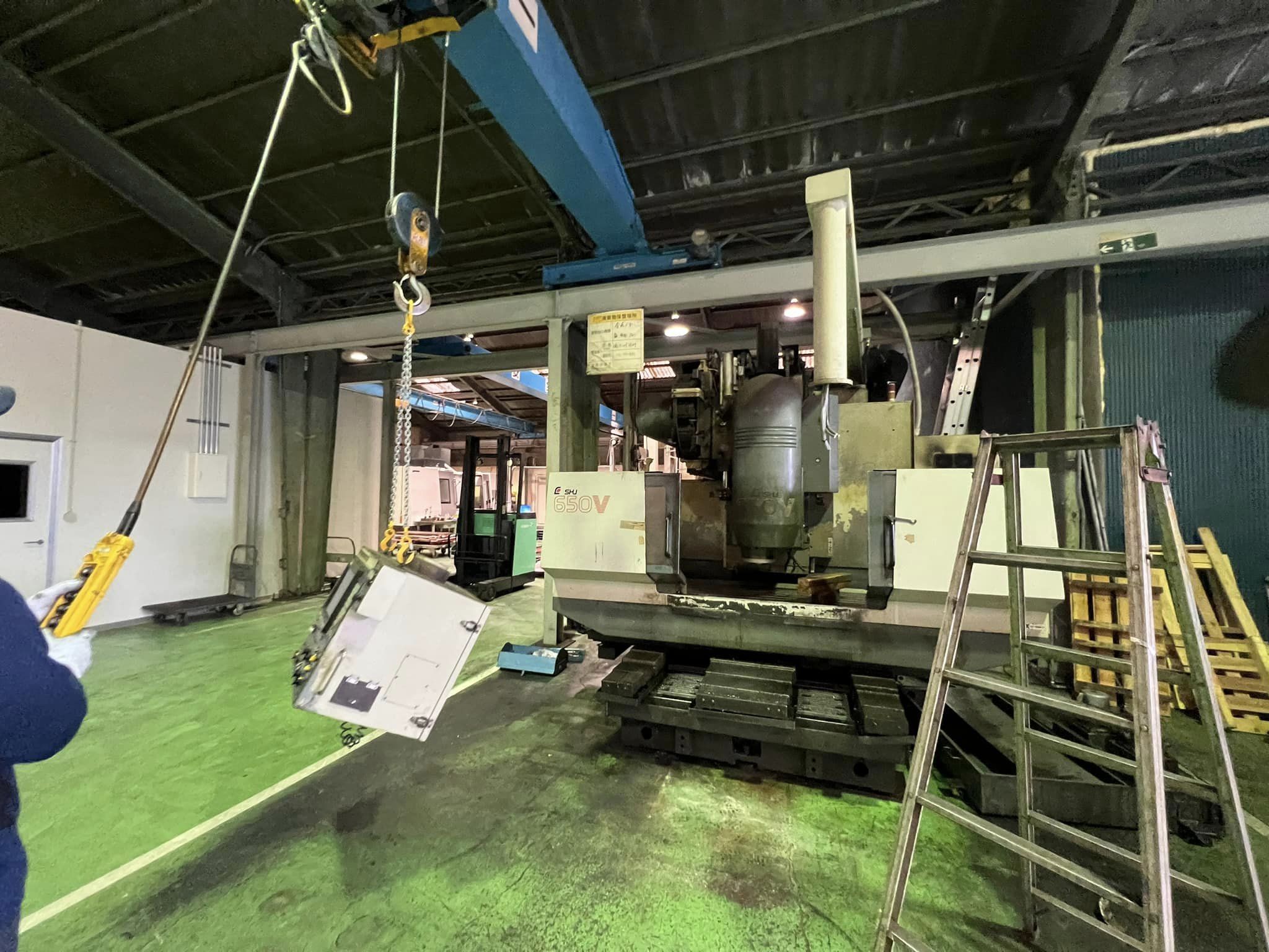 【機械買取】神奈川県相模原市にてマシニングセンター/650V の買取り搬出でした | 中古機械・工作機械の買取、全国対応のNCCマシナリー